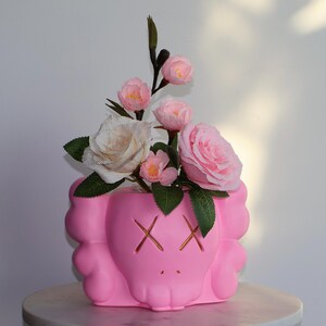 Handmade KAWS Planter - Flower Pot - HYPEBEAST - Etsy