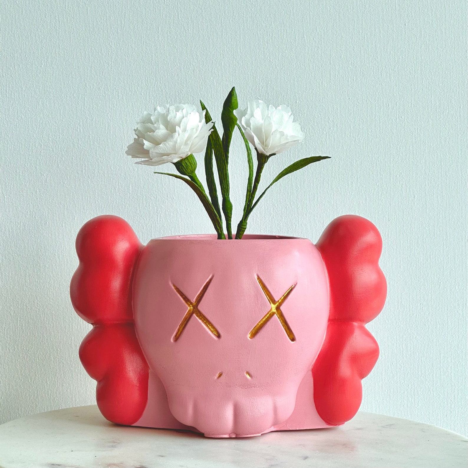 Handmade KAWS Planter Flower Pot HYPEBEAST - Etsy
