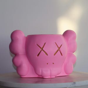 Handmade KAWS Planter - Flower Pot - HYPEBEAST - Etsy