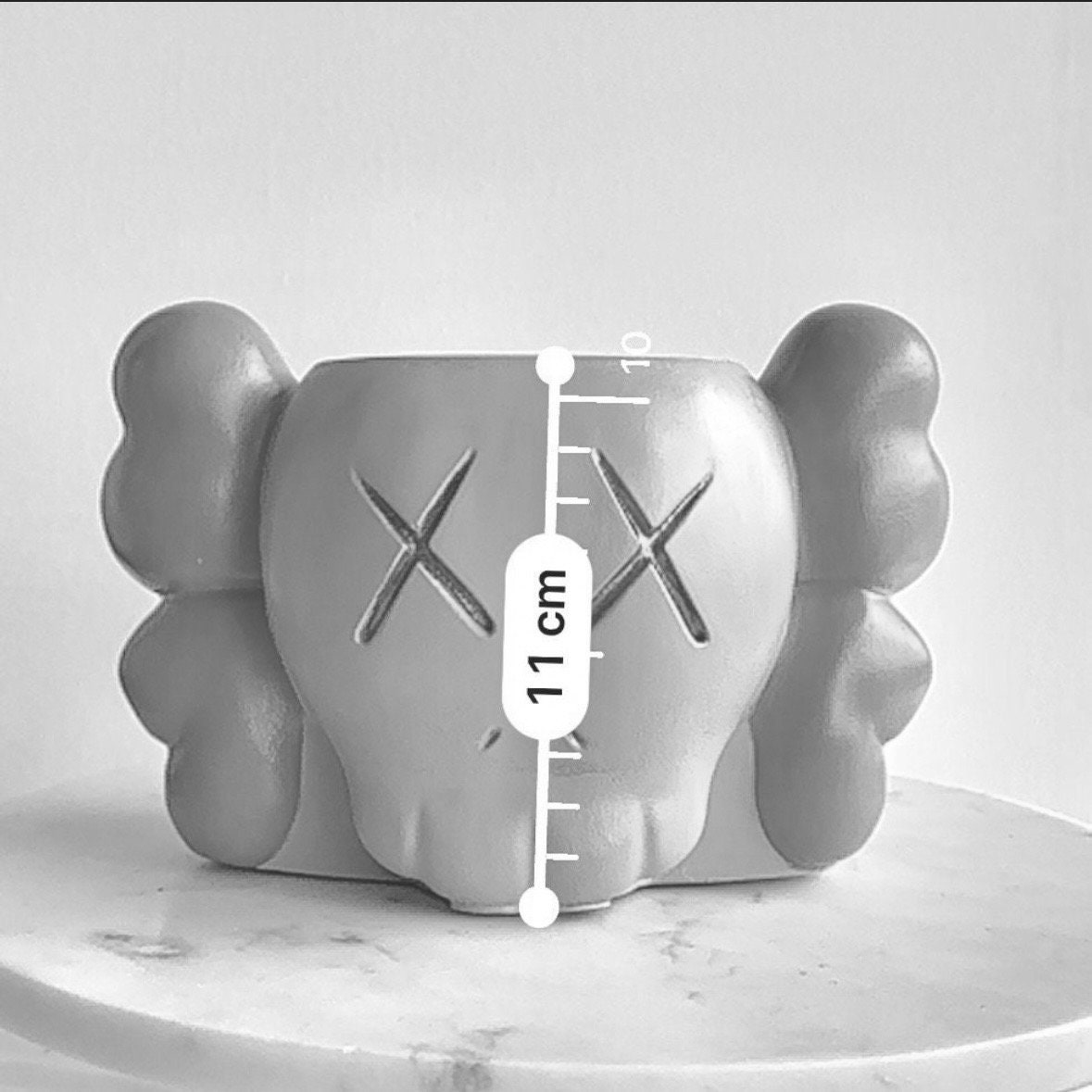 Handmade KAWS Planter - Flower Pot - HYPEBEAST • Hot Pink • - Etsy