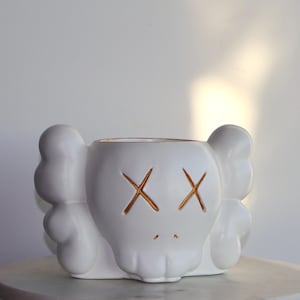 Handmade KAWS Planter - Flower Pot - HYPEBEAST - Etsy