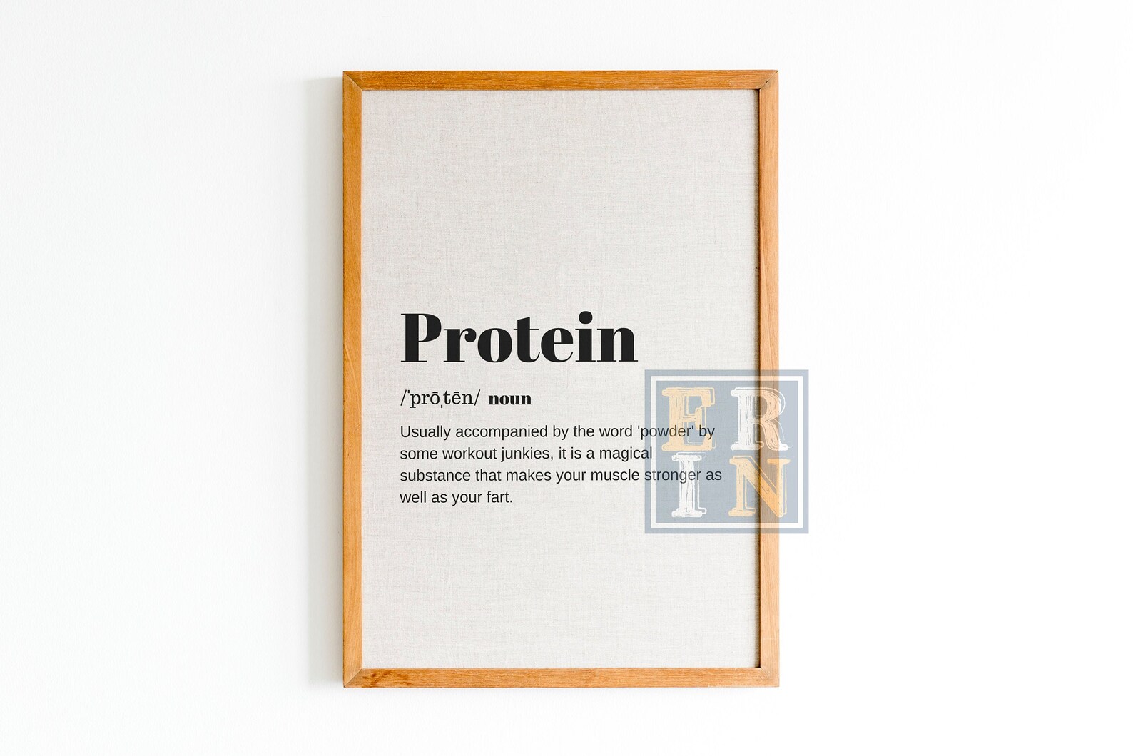 Protein Printable Protein Quote Print Workout Gift Funny - Etsy