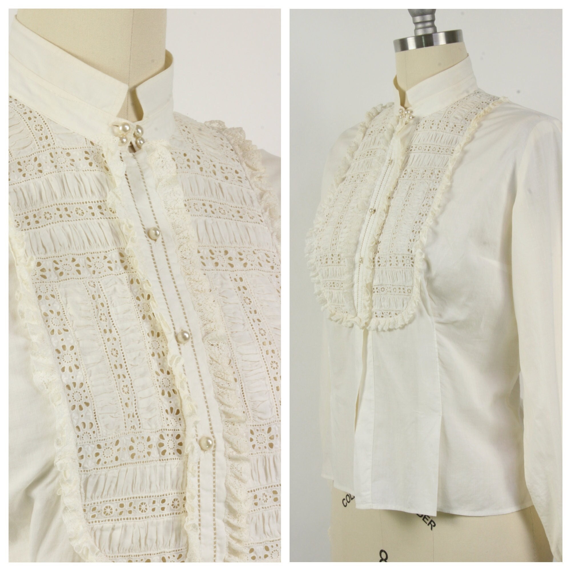 39％割引M最新のデザイン 新品【REHERS ALL】 Lace Blouse Ivory シャツ/ブラウス(七分/長袖) トップスM ...