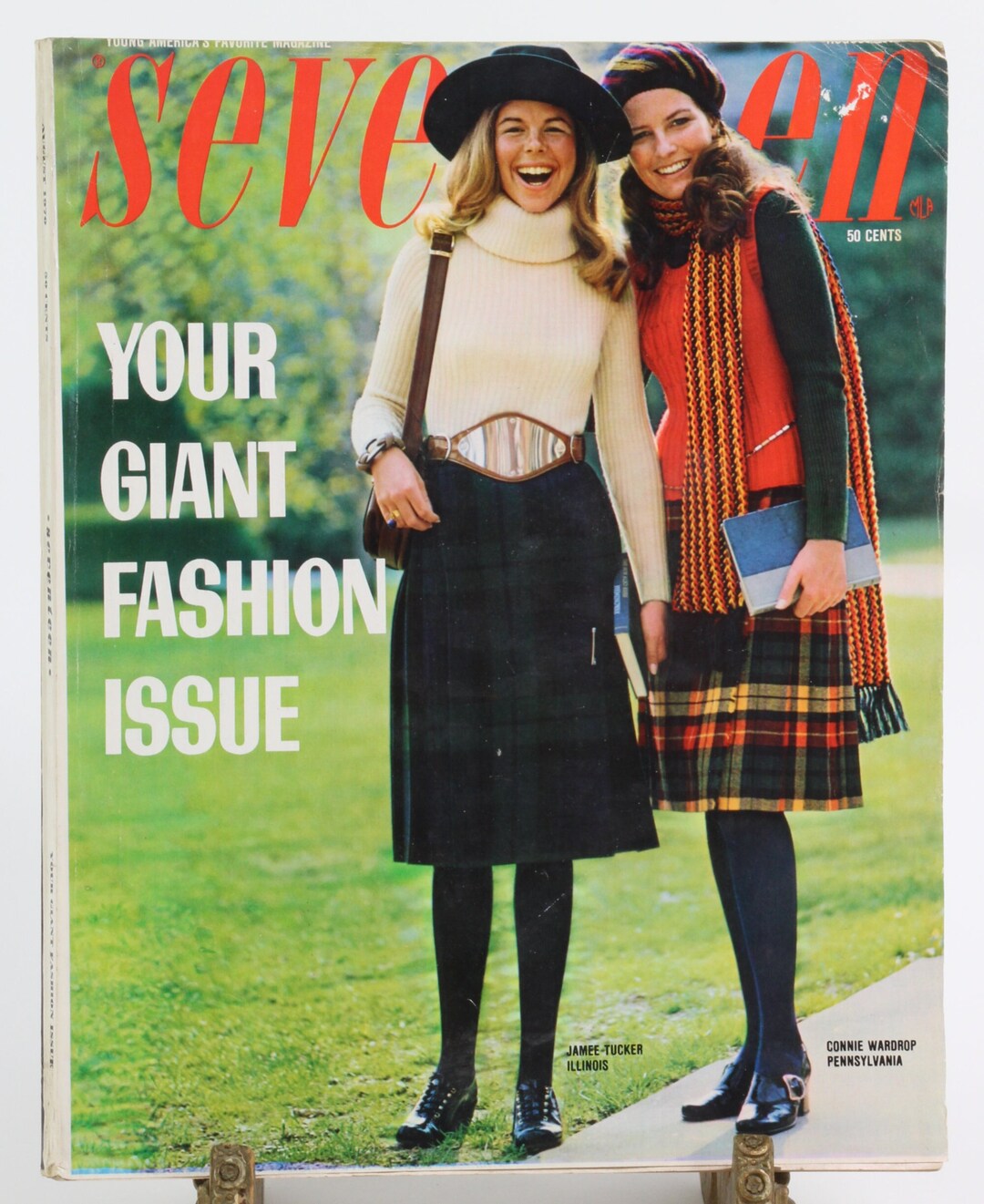 Seventeen August 1970 Giant Fashion Issue Magazine, 1970's Fashion ...