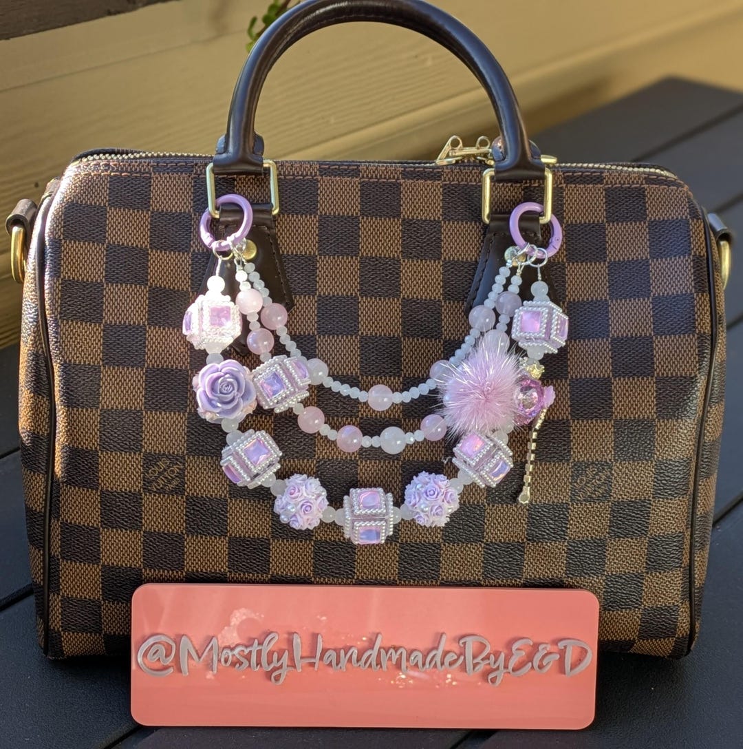 Bling Phone Bag Charm Luxury - Stylish Handbag Accessory, Rhinestone ...