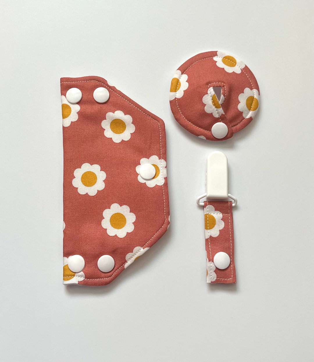 Port Cover, Tube Pad, Tube Clip - Large Floral - Etsy