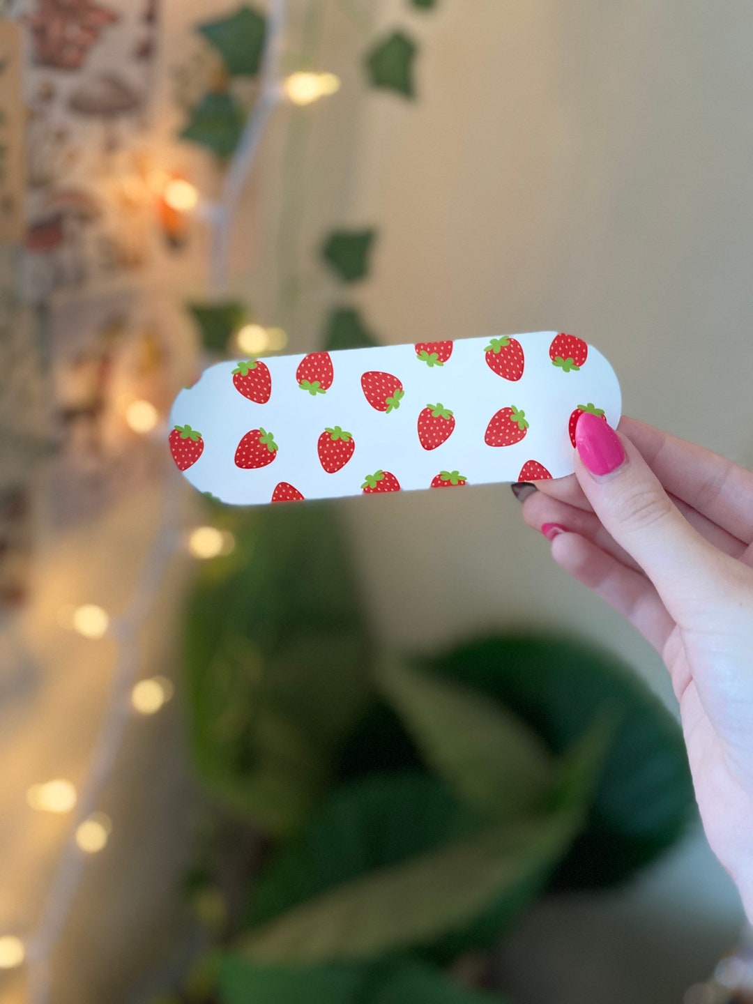 Strawberry Feeding Pump Custom Sticker, Feeding Tube Sticker, Feeding ...