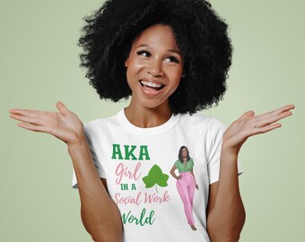 Alpha Kappa Alpha Inspired Kiss Cut Stickers Pink and Green - Etsy