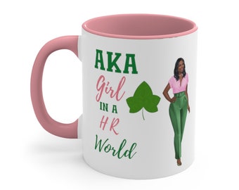 Alpha Kappa Alpha Inspired Kiss Cut Stickers Pink and Green - Etsy