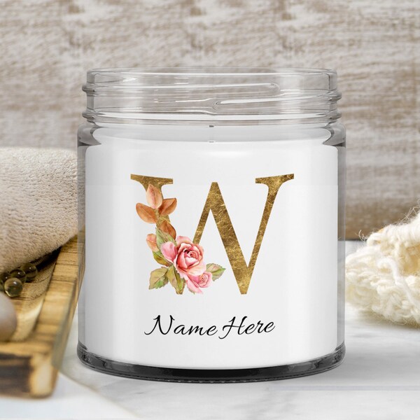 Monogram Candle - Etsy