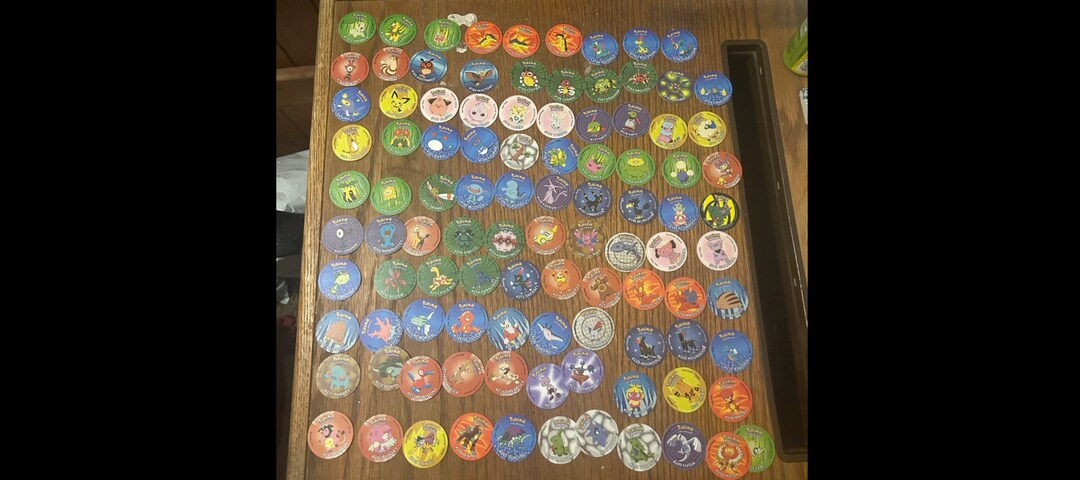 Pokemon Tazos GEN 2 Complete Set - Etsy Canada