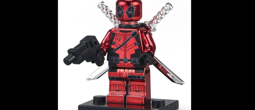 LEGO CHROME DEADPOOL Custom - Etsy