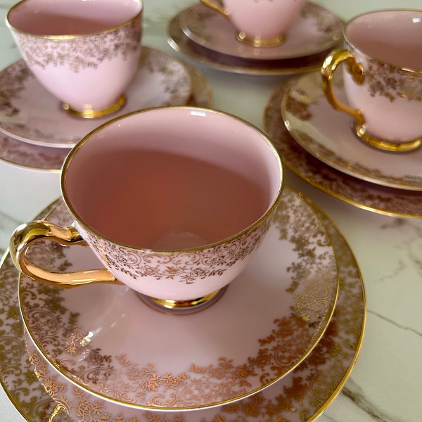 Pink Tea Set - Etsy