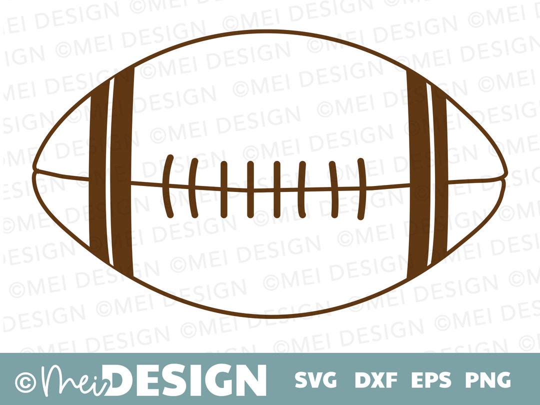 FOOTBALL Svg-png-dxf-eps-football Single-layer Svg-printable-cuttable ...