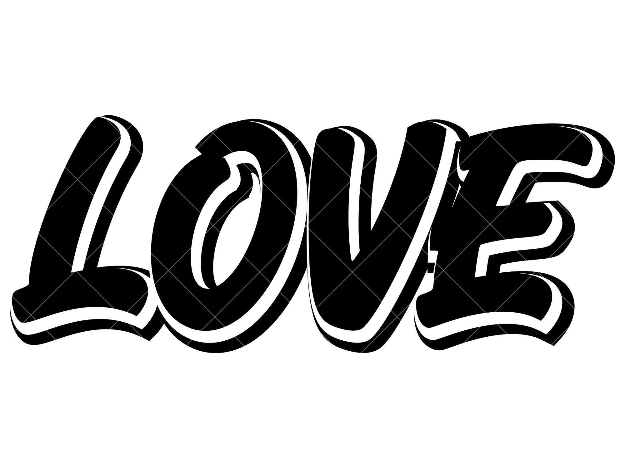 LOVE Svg-retro Svg-valentine's Day-love Clip Art-svg-png-dxf-design for ...