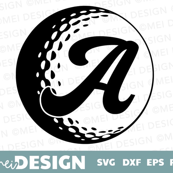 Golf Alphabet - Etsy