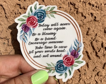 Never Again Sticker - Etsy