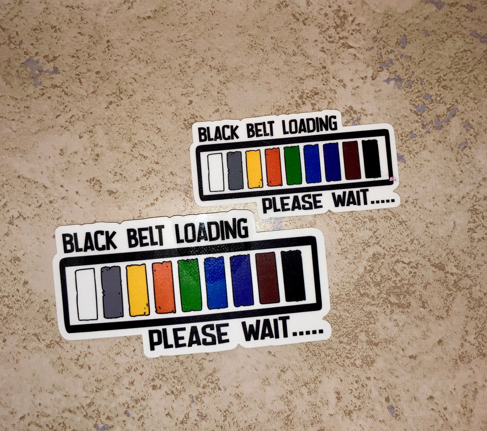 Black Belt Loading, Jiu Jitsu Stickers, BJJ Gift for Son, Brazilian Jiu ...