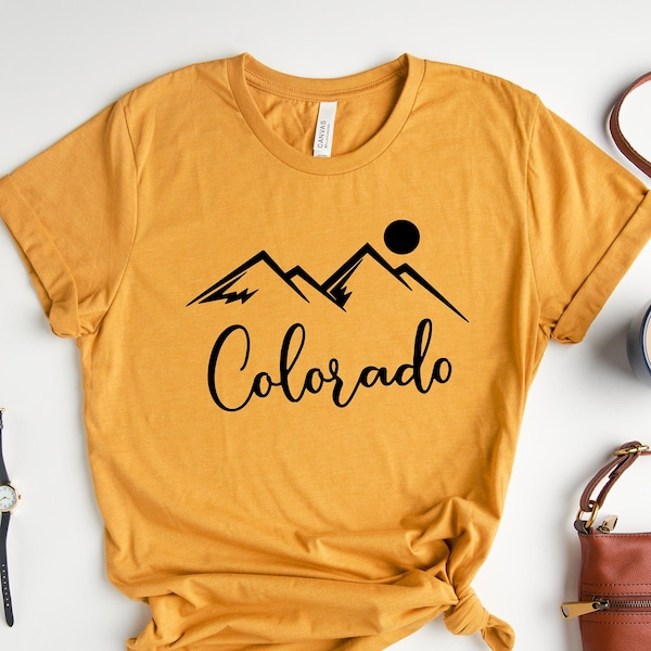 Colorado T Shirt - Etsy