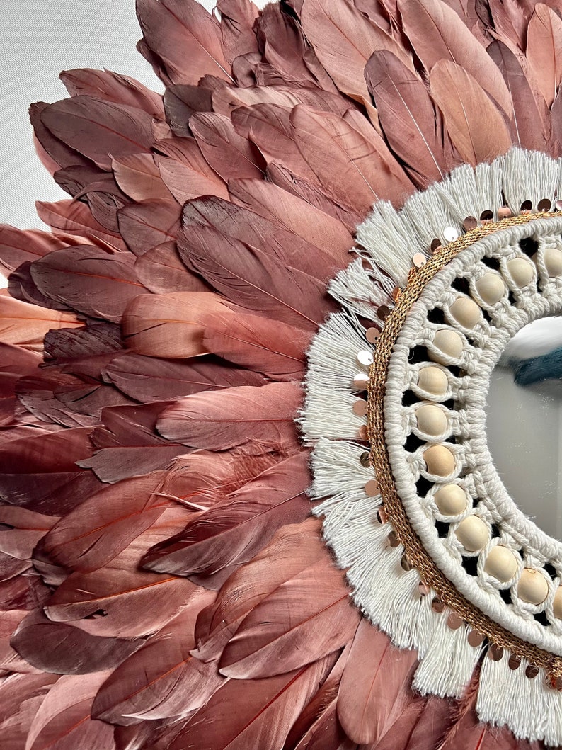 Bohemian Boho Chic Indian Moroccan Style Real Goose Feather - Etsy