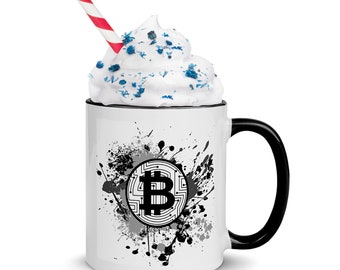 Crypto Queen Bitcoin Travel Coffee Mug Cryptocurrency Gift for - Etsy