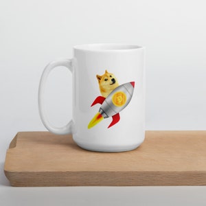 Dogecoin Mug, Crypto Coffee Mug, Blockchain Gift - Etsy
