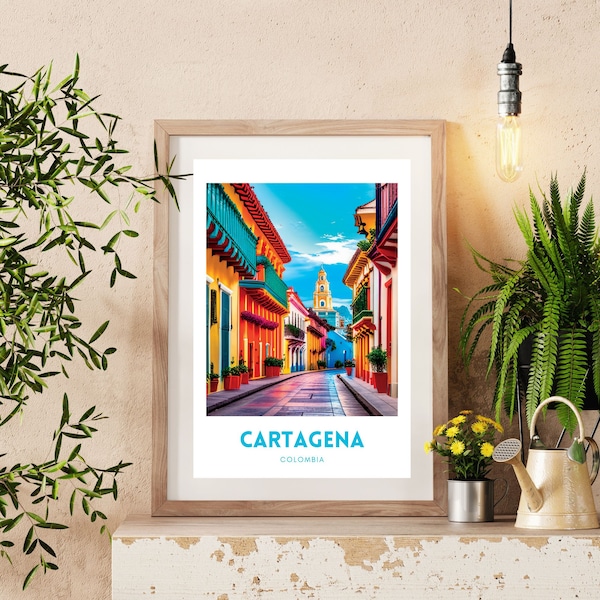 Colombia Poster - Etsy