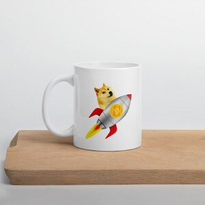 Dogecoin Mug, Crypto Coffee Mug, Blockchain Gift - Etsy