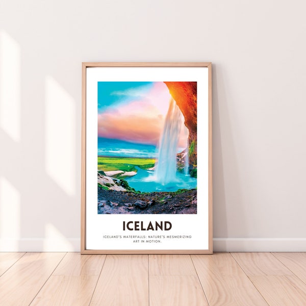 Iceland Poster - Etsy