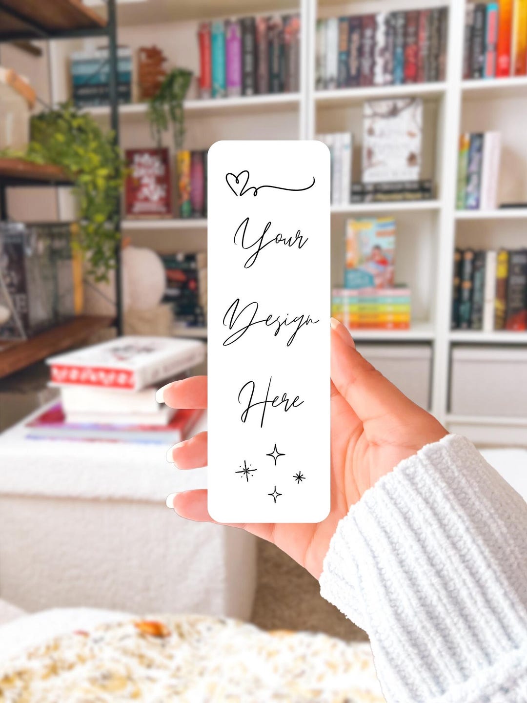 Custom Metal Bookmark - Etsy