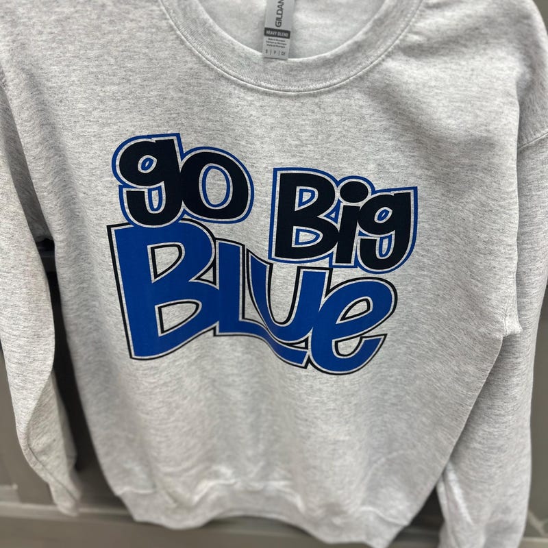 Go Big Blue - Etsy