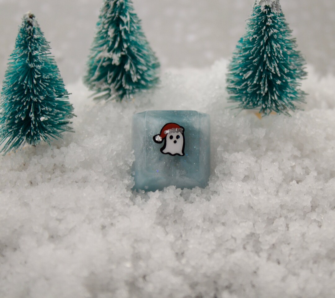 Santa Baby Ghost Esc Mechanical Keyboard Keycap Cherry Mx, Resin ...