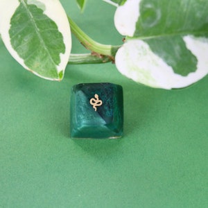 Gold Snake Esc Mechanical Keyboard Keycap Cherry Mx, Resin, Custom ...
