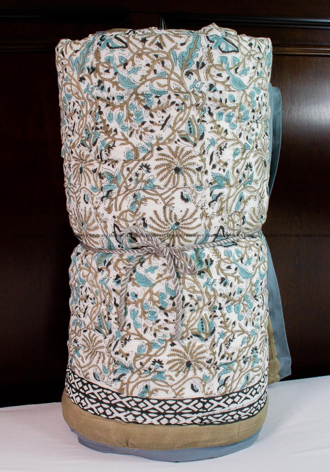 Beautiful Hand Block Quilt, 100% Cotton, Reversible, Hand Block ...