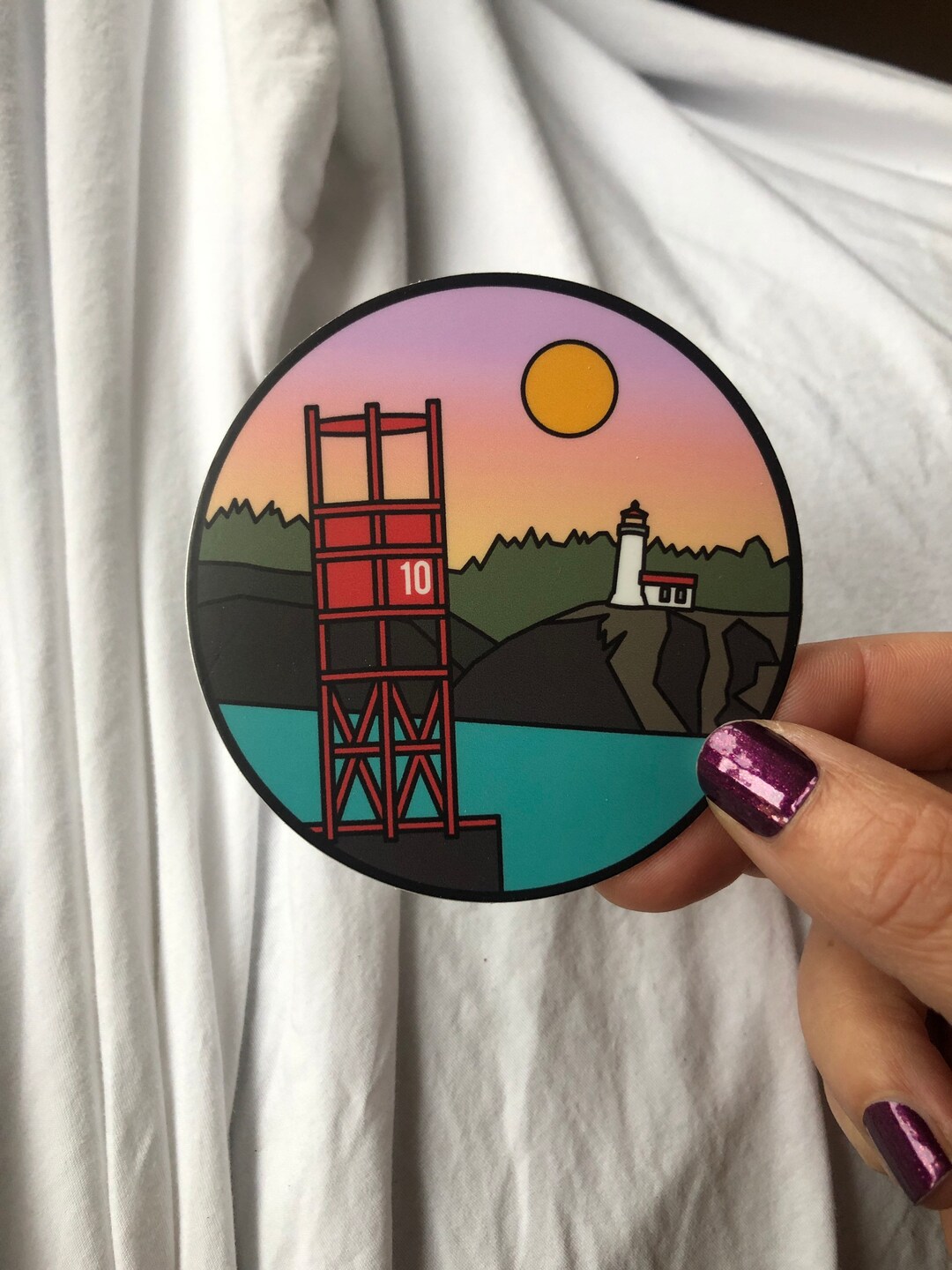 Buoy 10 Sticker - Etsy