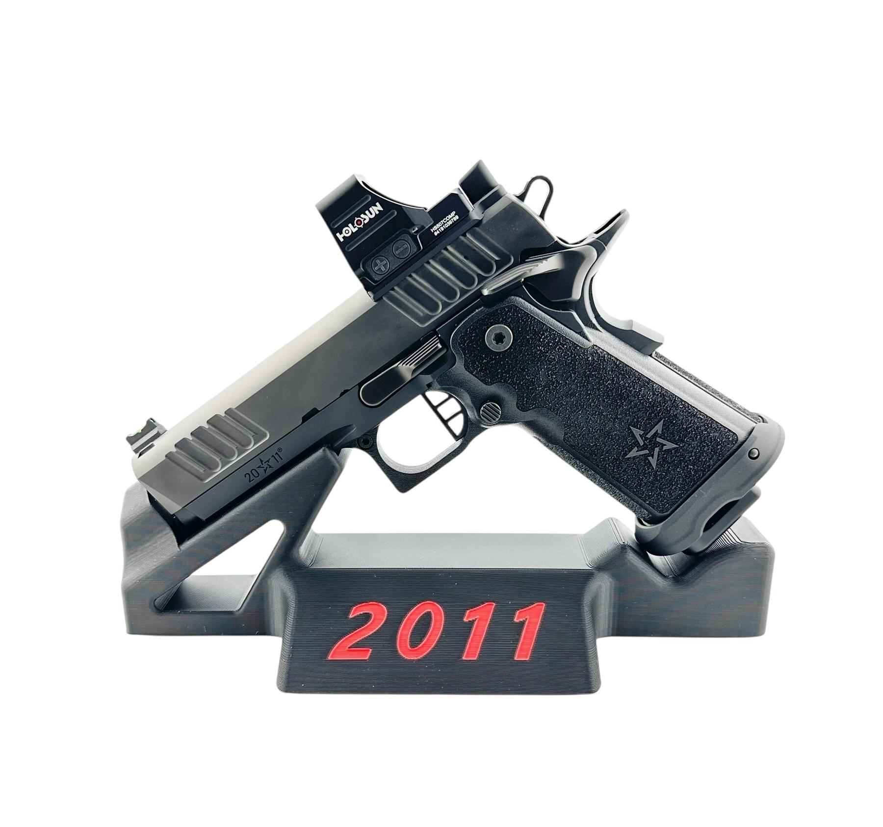Staccato 2011 C Series Handgun Stand, Custom Pistol Display Holder With ...