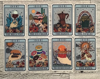 Food Tarot Card - Etsy