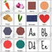 Printables Flash Cards for Toddlers Animals, Fruits, Vegetables, Shapes ...