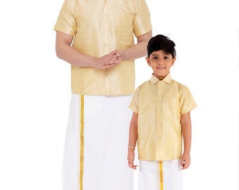 Mundu and Shirt - Etsy