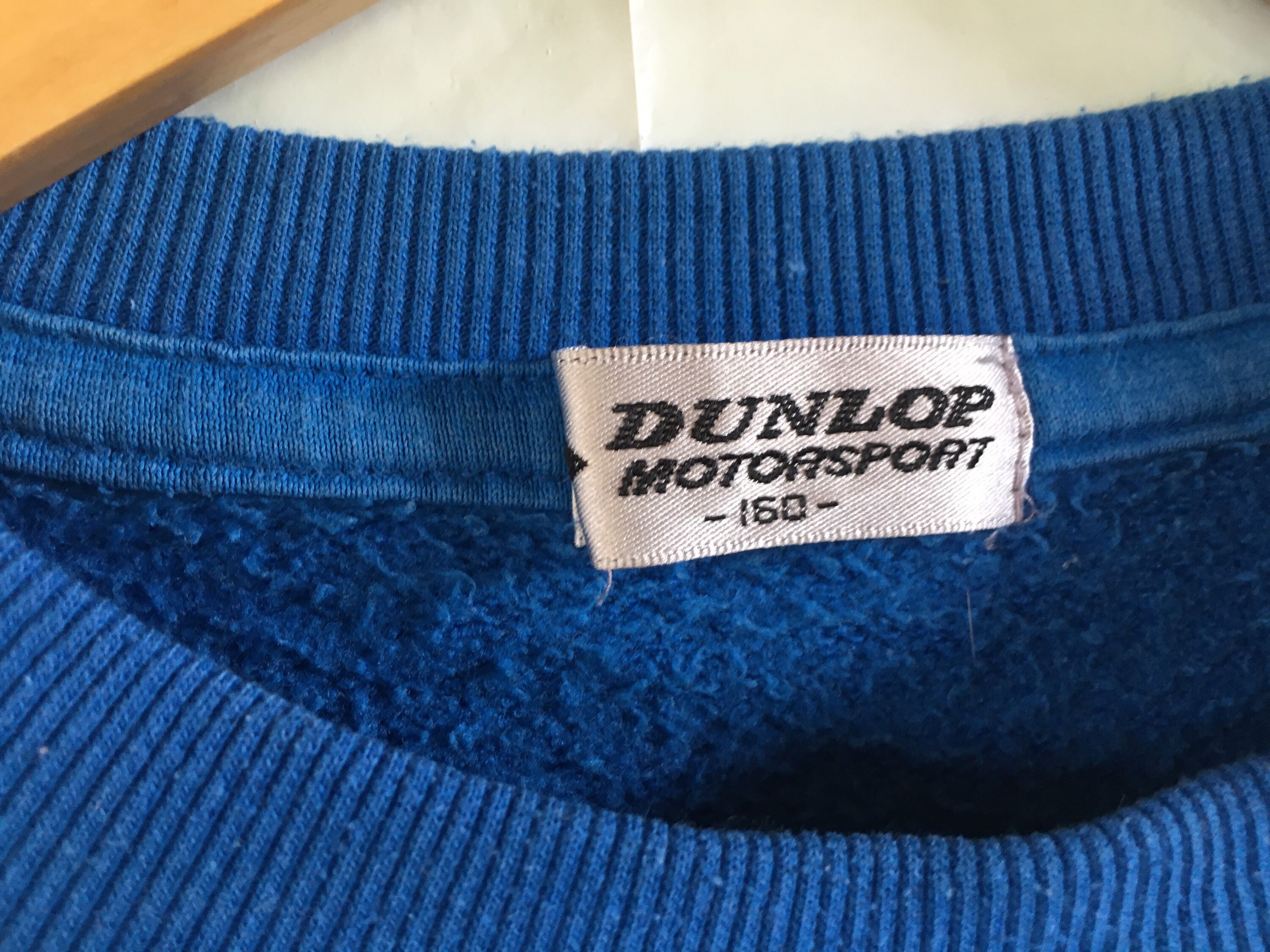 Vintage Dunlop Motorsport Special Racing Sweatshirt Crewneck Pullover ...