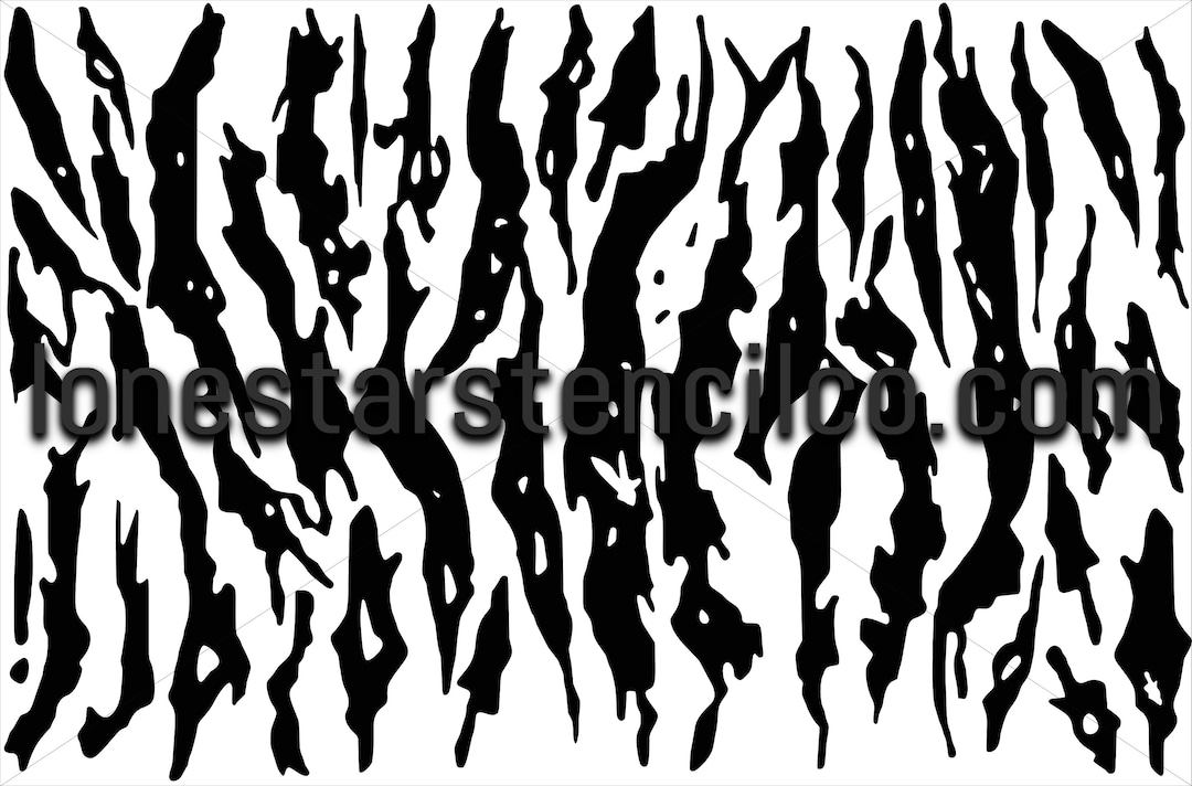 Tiger Stripe Camouflage ( INSTANT DIGITAL DOWNLOAD ) High Heat Vinyl ...