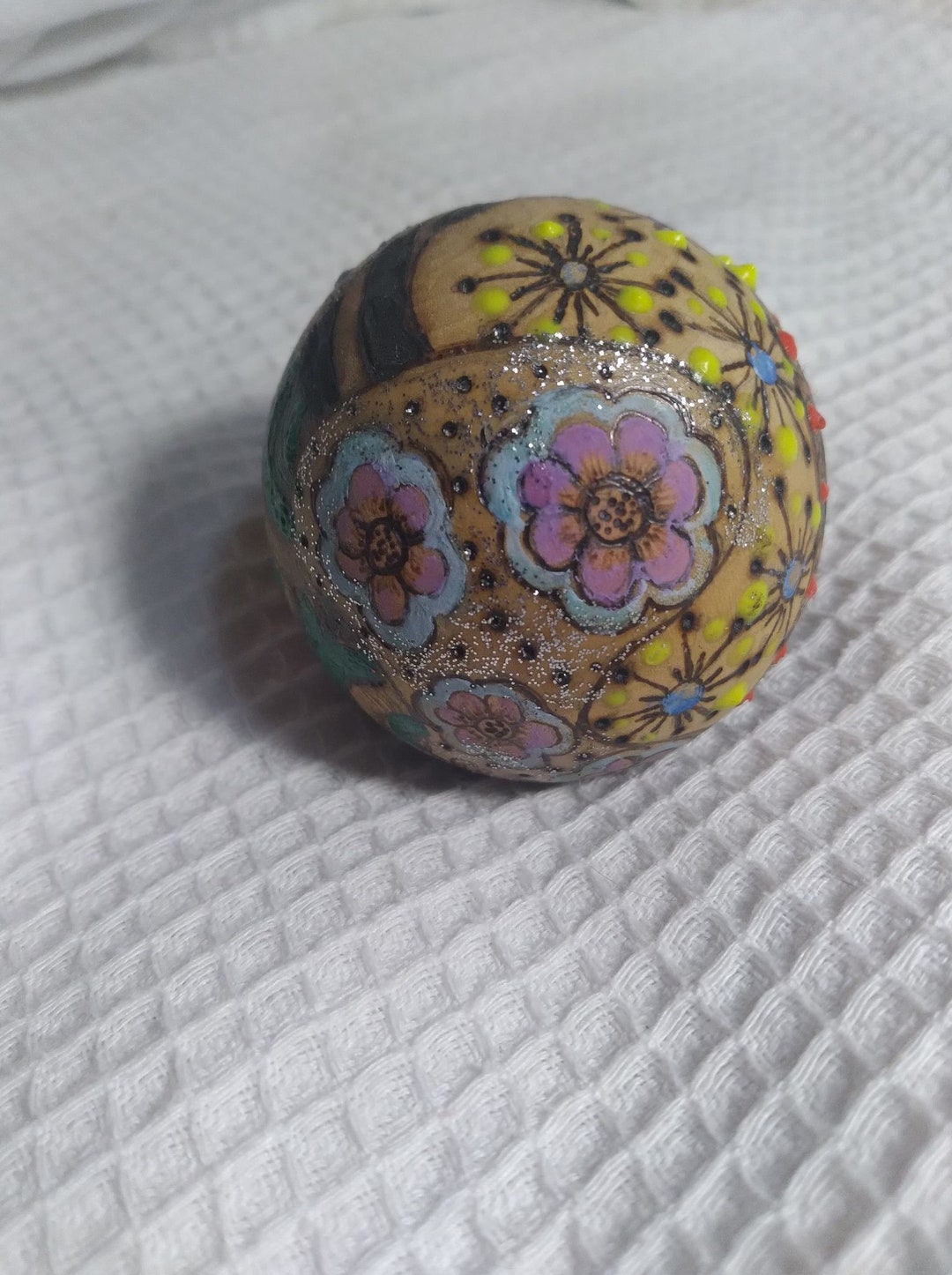 Pyrography Zentangle Sphere - Etsy