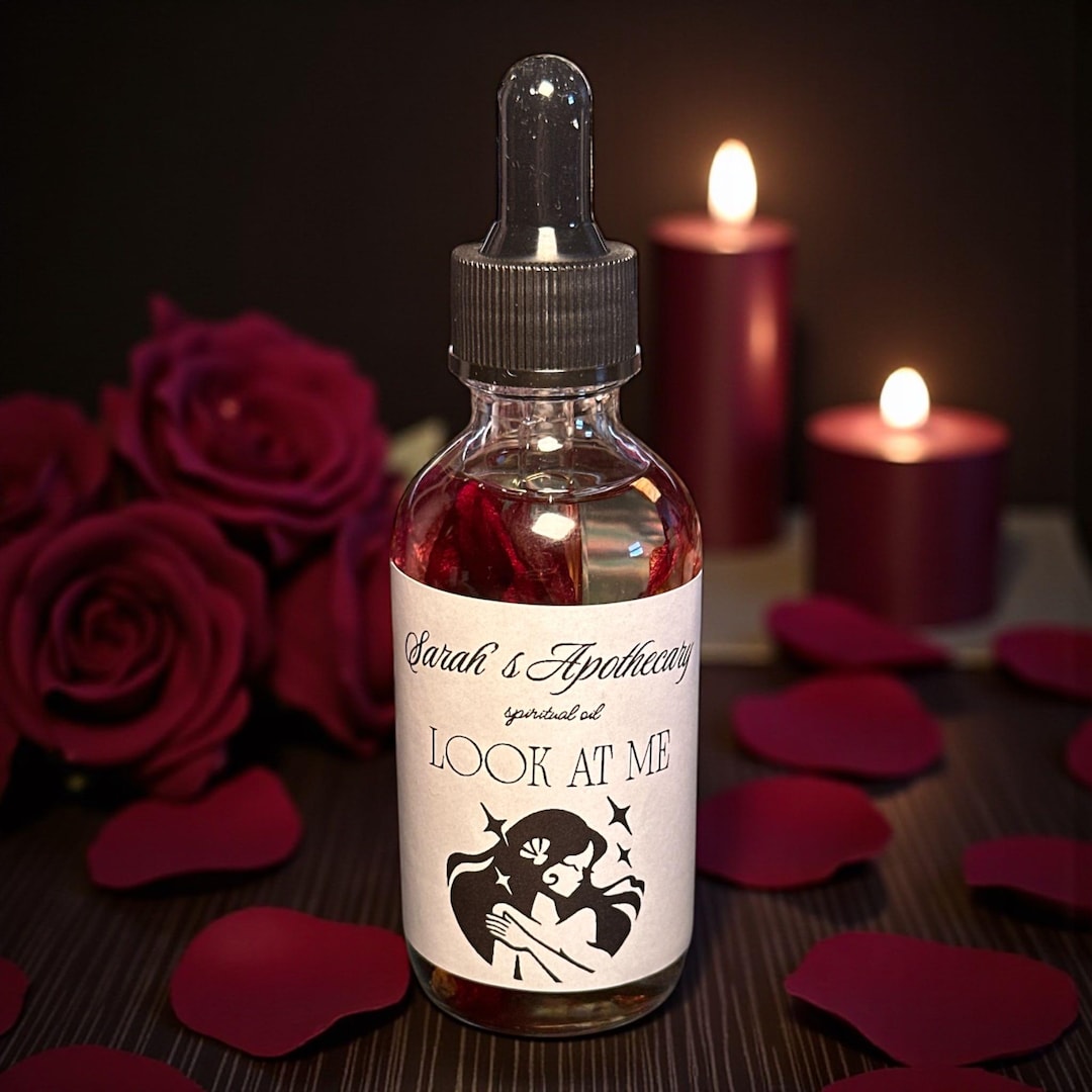 Look at Me Attraction Oil – Seductive Spell Perfume, Glamour Ritual - Etsy