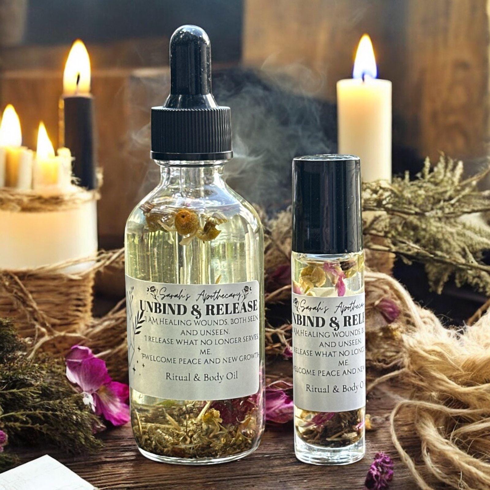 Unbind & Release Ritual Oil – Cord Cutting, Emotional Release - Etsy