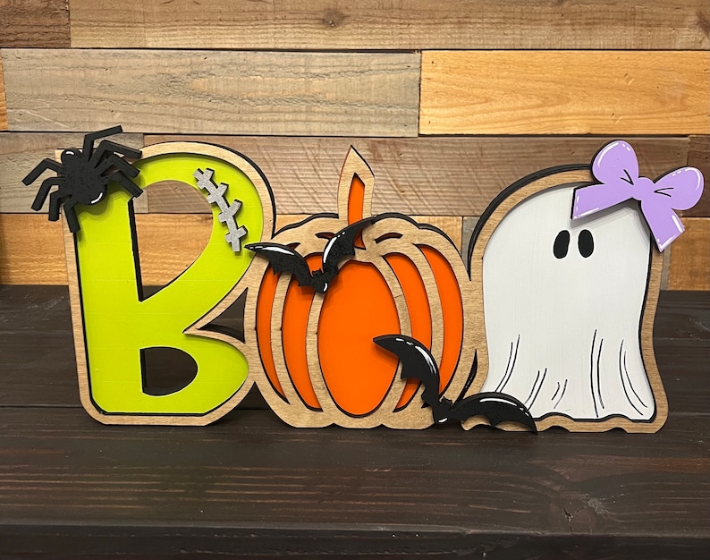 Boo Shelf Sitter - Etsy