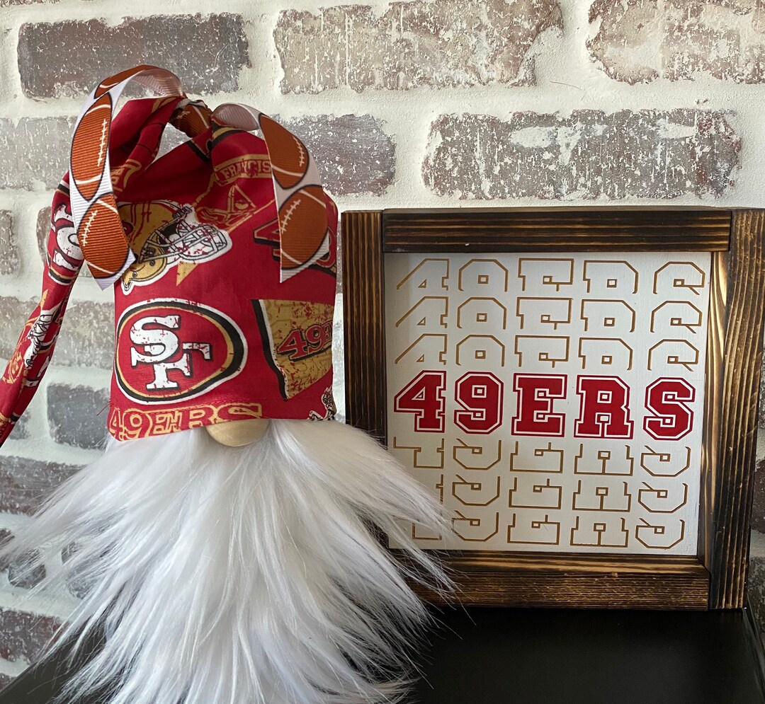 Football Gnome and Sign Set - Etsy