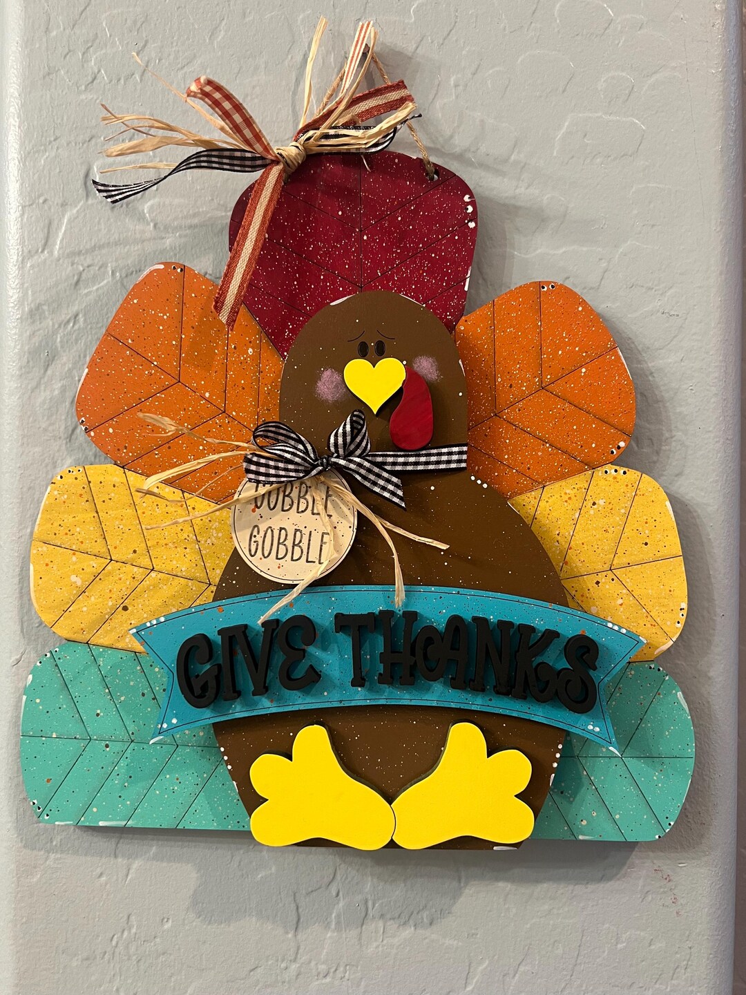 Thanksgiving Turkey Hanger - Etsy