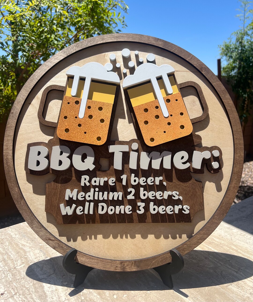 BBQ Timer Sign - Etsy