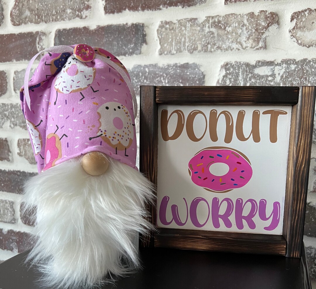 Donut Worry Gnome - Etsy