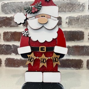 12" Standing Santa: Holiday Decor - Etsy